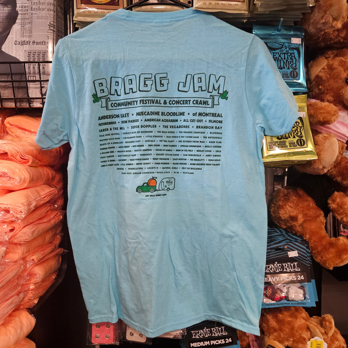 Official Bragg Jam 2019 Shirt – Fresh Produce Records Macon