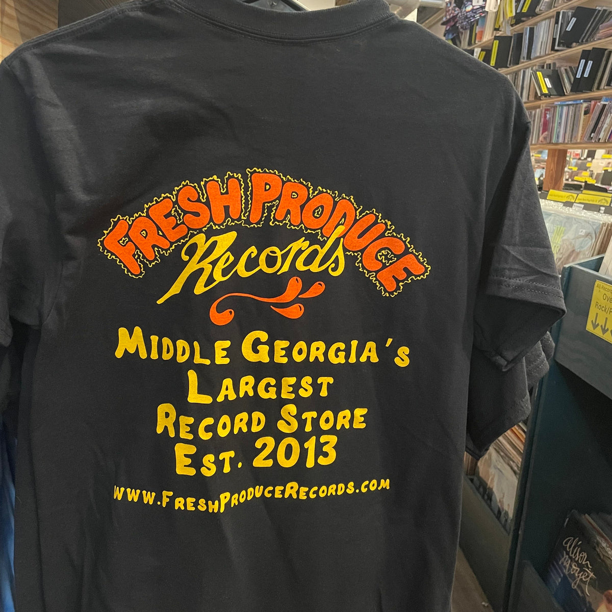 Fresh Produce Records Staff Shirt - Short Sleeve – Fresh Produce ...