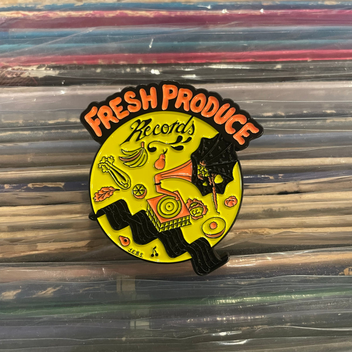 Fresh Produce Records Hat Pin – Fresh Produce Records Macon